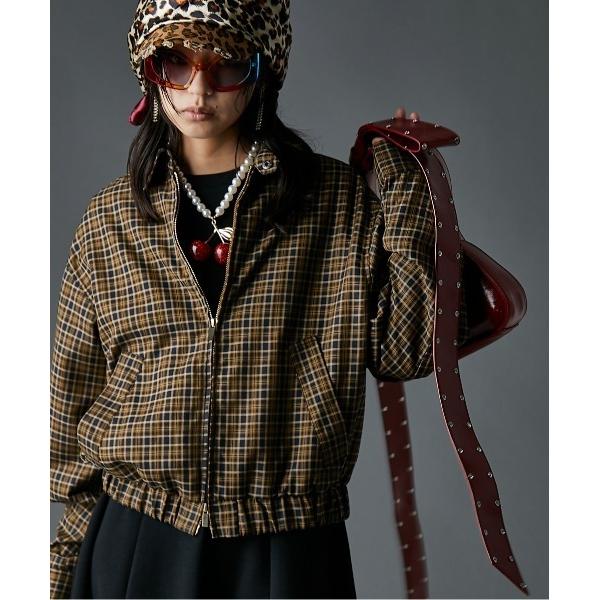 『セール実施中』参考価格：10，990円発売時期：2025年07月コンディション：A（使用感なし）数回使用した程度で使用感が感じられないアイテム参考商品名：チェックブルゾン＜大きいサイズ有＞GEVS.参考品番：AMR0125D0018【商品...