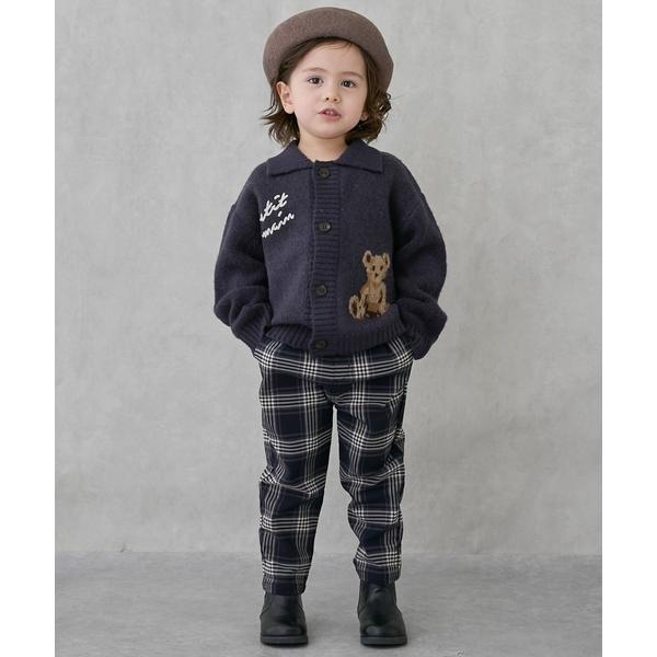 『セール実施中』ZOZO問い合わせ番号:101132228ショップ:petit main，プティマインブランド:petit main，プティマイン商品名:チェックのびのび起毛ストレッチパンツカテゴリ:パンツ>その他パンツブランド品番:...