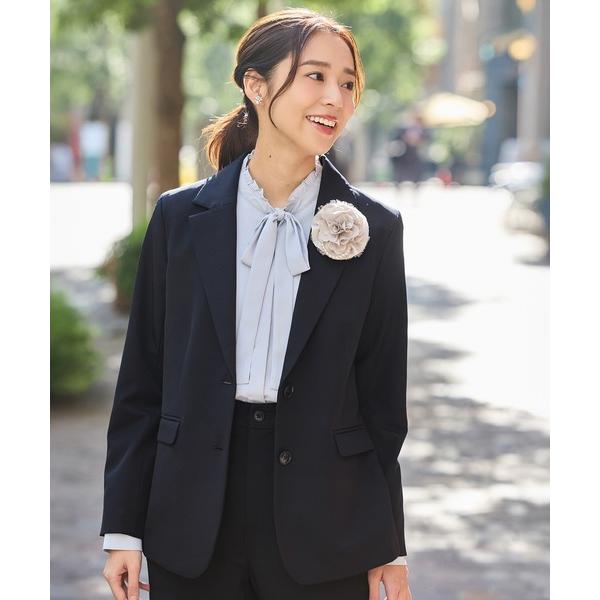 ZOZO問い合わせ番号:101132918ショップ:Honeys，ハニーズブランド:Honeys，ハニーズ，GLACIER，グラシア商品名:【ストレッチ・ウォッシャブル・イージーケア】２つ釦テーラードジャケットカテゴリ:ジャケット/アウター...