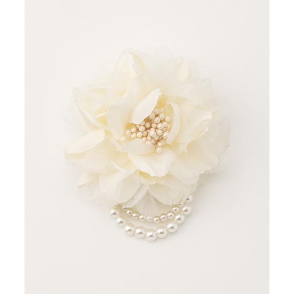 ZOZO問い合わせ番号:101132939ショップ:Honeys，ハニーズブランド:Honeys，ハニーズ，GLACIER，グラシア商品名:パール使いコサージュカテゴリ:アクセサリー>ブローチ/コサージュブランド品番:337-113-...