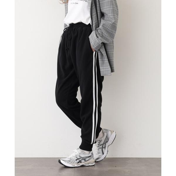 『タイムセール実施中』ZOZO問い合わせ番号:101133664ショップ:FUNALIVE，ファンアライブブランド:FUNALIVE，ファンアライブ商品名:レディース フリース ライン ジョガーパンツカテゴリ:パンツ>スウェットパンツ...