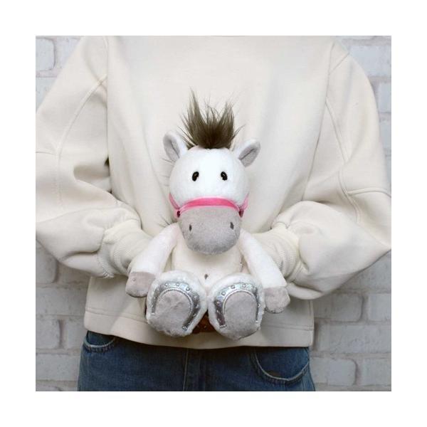 ZOZO問い合わせ番号:101134310ショップ:entre square，アントレスクエアブランド:nici，ニキ商品名:NICI/NICI(ニキ)ウマ2026 シロゲ ぬいぐるみ 25cmカテゴリ:雑貨/ホビー>おもちゃブランド...
