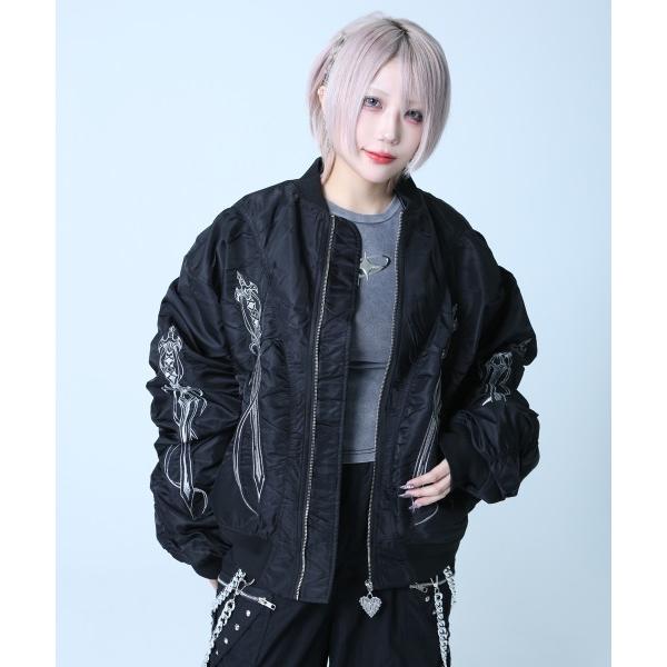 『タイムセール実施中』ZOZO問い合わせ番号:101134507ショップ:BUFFALO BOBS，バッファローボブズブランド:BACKSTAGE PASS，バックステージパス商品名:TRIPLE DAGGER MA-1(トリプルダガー M...