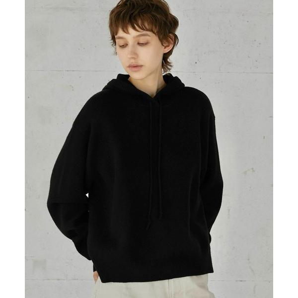 『セール実施中』ZOZO問い合わせ番号:101134659ショップ:RESERVOIR STORE，レザボア ストアブランド:LA PEAU DE GEM，ラポドゥジェム商品名:【LA PEAU DE GEM】knit hoodie/ニット...