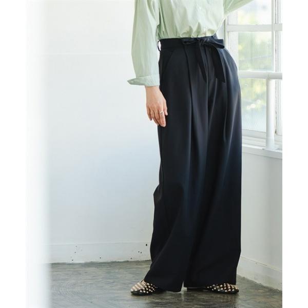 ZOZO問い合わせ番号:101143212ショップ:nissen，ニッセンブランド:Maison INNESS，メゾンアイネス商品名:ベルテッドパンツ（UVカット・防しわ）＜大きいサイズ有＞カテゴリ:パンツ>スラックスブランド品番:B...