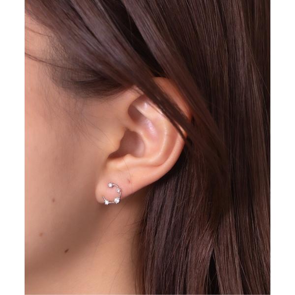 ※このアイテムは返品・交換対象外商品です。ZOZO問い合わせ番号:101144740ショップ:VIBGYOR，ヴィブジョーブランド:Peony，ピオニー商品名:【Peony/ピオニー】/半円スターピアスカテゴリ:アクセサリー>ピアス（...