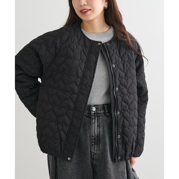 『セール実施中』ZOZO問い合わせ番号:101145979ショップ:Green Parks，グリーンパークスブランド:Green Parks，グリーンパークス商品名:・swing by ハートキルトコクーンブルゾンカテゴリ:ジャケット/アウ...