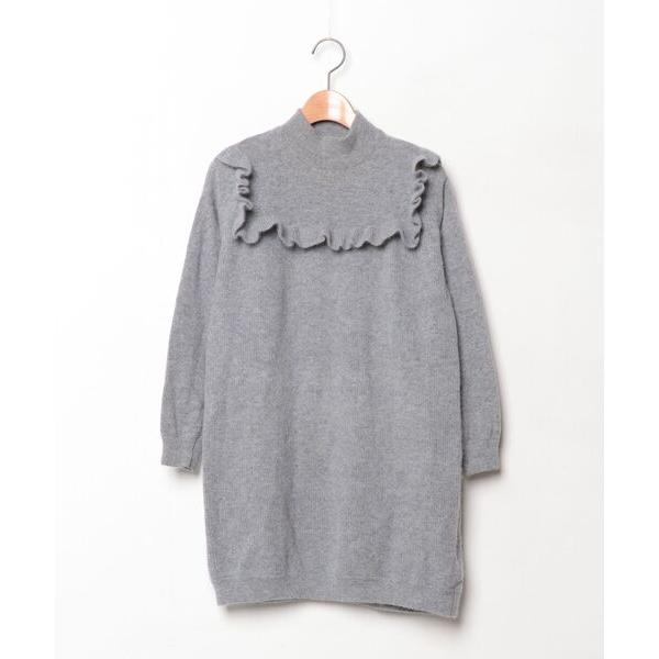 『セール実施中』参考価格：9，350円発売時期：2014年10月コンディション：C（やや使用感あり）使用感があり、やや気になる傷や汚れがあるアイテムブランドタグ・首周り：汚れ参考商品名：アンゴラ混フリルハイネックワンピース参考品番：90-0...