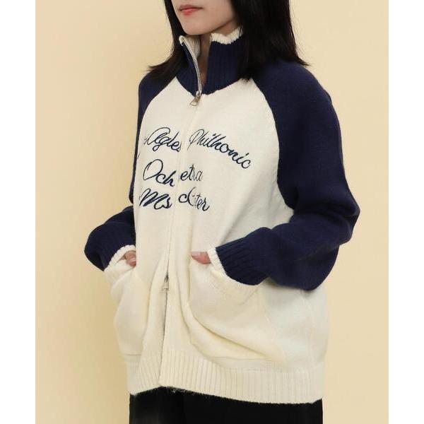 『セール実施中』ZOZO問い合わせ番号:101176264ショップ:WEGO，ウィゴーブランド:WOND，ウォンド，WEGO，ウィゴー商品名:WOND/バイカラーニットトラックジャケットカテゴリ:トップス>ニット/セーターブランド品番...