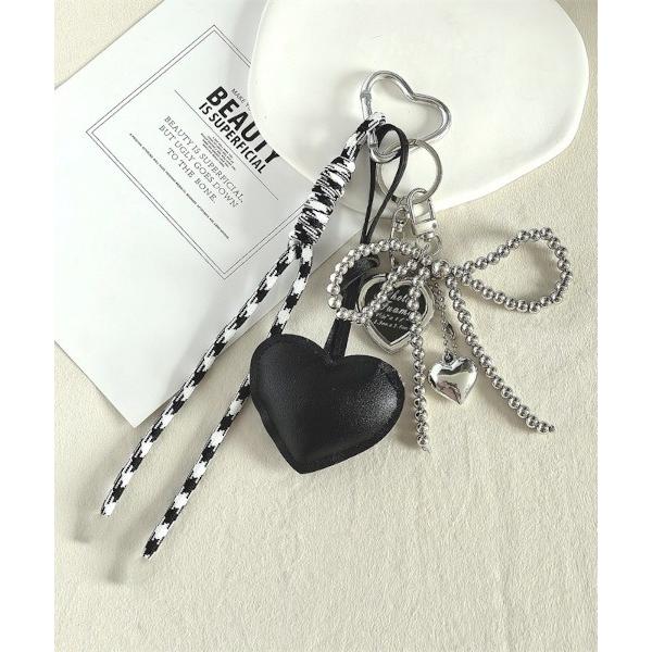 『タイムセール実施中』ZOZO問い合わせ番号:101187744ショップ:Mayree，メイリーブランド:MASHIRO，マシロ，Mayree，メイリー商品名:【MASHIRO】ハートモチーフ＆シルバーカラービーズリボンバッグチャーム マル...