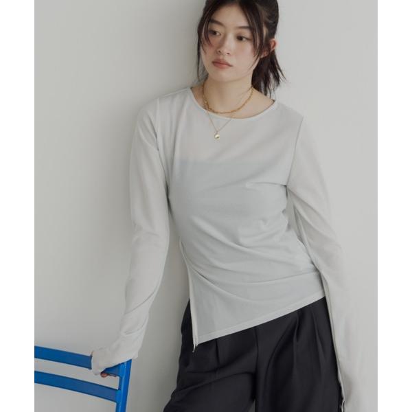 『セール実施中』ZOZO問い合わせ番号:101188802ショップ:Auntie Rosa，アンティローザブランド:bita.，ビタ商品名:サイドスリットラメカットプルオーバーカテゴリ:トップス>Tシャツ/カットソーブランド品番:BA...