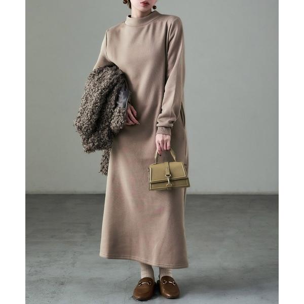 『タイムセール実施中』ZOZO問い合わせ番号:101188847ショップ:bflat，ビーフラットブランド:Fashion Letter，ファッションレター商品名:裏起毛 ハイネックルームワンピース M-LLsizeカテゴリ:ルームウェア&...