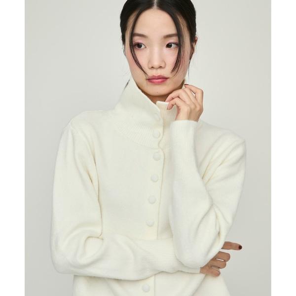 ZOZO問い合わせ番号:101188999ショップ:Auntie Rosa，アンティローザブランド:NUJOH，ヌゾ商品名:Front Button High Neck Knit / フロントボタンハイネックニットカテゴリ:トップス>...