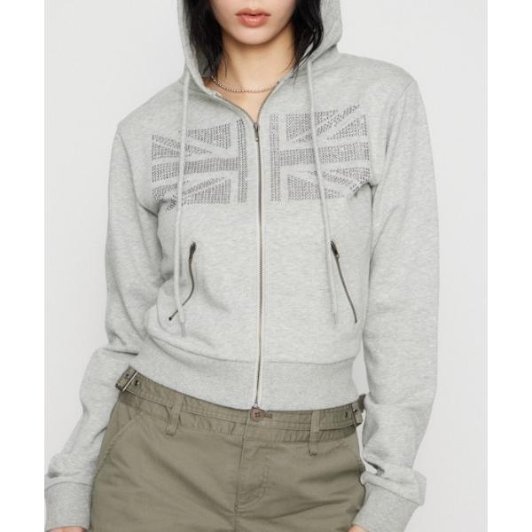 ZOZO問い合わせ番号:101189201ショップ:LAGUA GEM，ラグア ジェムブランド:LAGUA GEM，ラグアジェム商品名:UNION JACK フーディカテゴリ:トップス>パーカーブランド品番:510JSM80-0161...