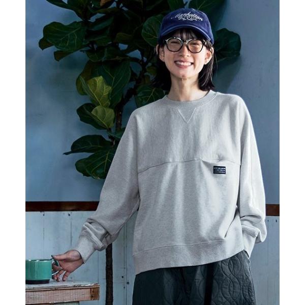 ZOZO問い合わせ番号:101190105ショップ:FELISSIMO，フェリシモブランド:Sunny clouds，サニークラウズ商品名:サニークラウズ　ポケットレーナー〈レディース〉カテゴリ:トップス>スウェットブランド品番:30...