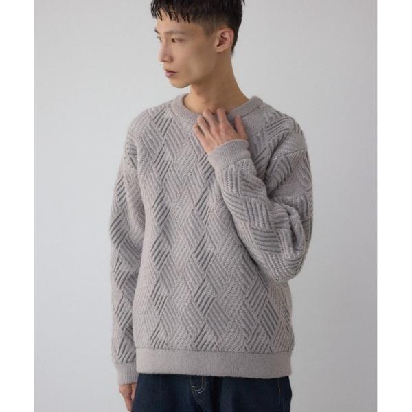 『セール実施中』ZOZO問い合わせ番号:101201321ショップ:AZUL BY MOUSSY，アズールバイマウジーブランド:AZUL BY MOUSSY，アズールバイマウジー商品名:ダイヤ柄ニットトップスカテゴリ:トップス>ニット...