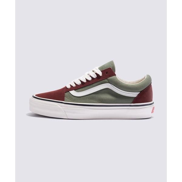 『タイムセール実施中』ZOZO問い合わせ番号:101201331ショップ:VANS，ヴァンズブランド:VANS，バンズ商品名:PREMIUM オールドスクール / LX Old Skool BROWN/GREEN VN000D56BGS1カ...