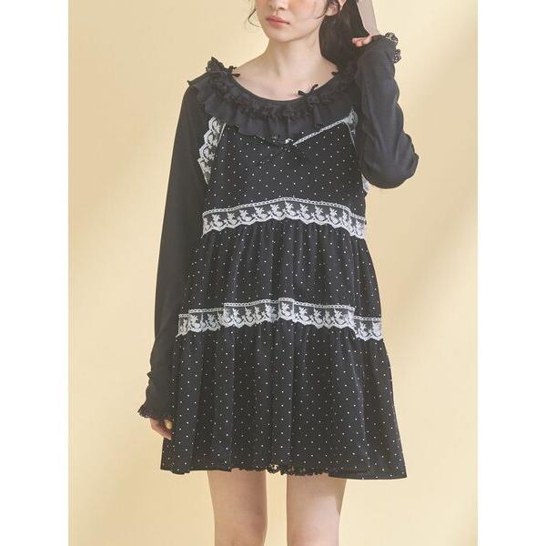 ZOZO問い合わせ番号:101201371ショップ:merry jenny，メリージェニーブランド:merry jenny，メリージェニー商品名:dotベビードールカテゴリ:ワンピース/ドレス>ワンピースブランド品番:28261040...