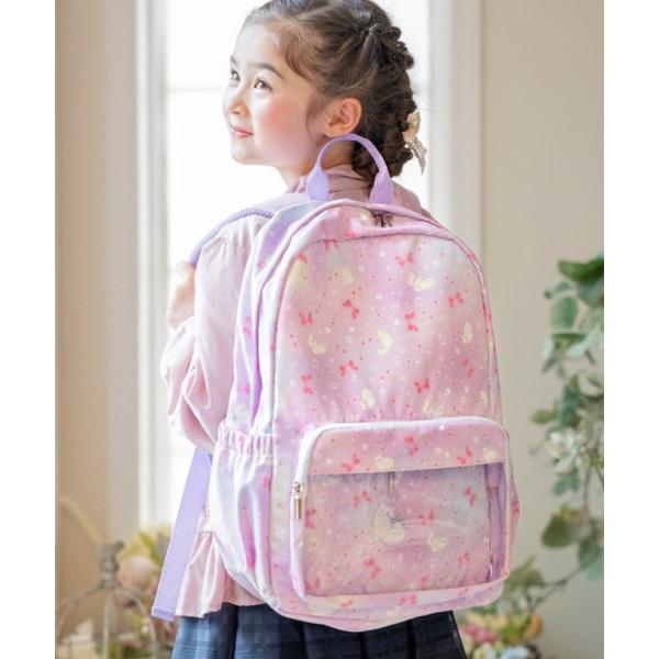 『タイムセール実施中』ZOZO問い合わせ番号:101201706ショップ:Catherine Cottage，キャサリンコテージブランド:Catherine Cottage，キャサリンコテージ商品名:クリアポケット付きネコ柄リュックサック　...