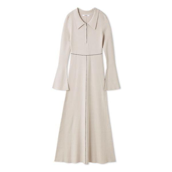 ZOZO問い合わせ番号:101202406ショップ:SNIDEL，スナイデルブランド:SNIDEL，スナイデル商品名:Sustainableスキッパーニットワンピースカテゴリ:ワンピース/ドレス>ワンピースブランド品番:SWNO261...