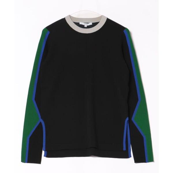 『セール実施中』参考価格：29，700円発売時期：2024年12月コンディション：B（目立つ使用感なし）使用感が少ない、または気にならないアイテム首周り・袖口：毛玉参考商品名：MULTICOLOR WAVE LINE KT TOP / マル...