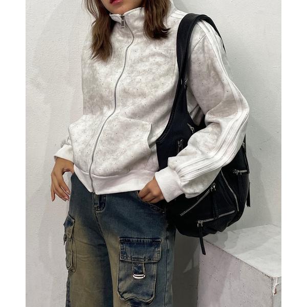 参考価格：6，490円発売時期：2024年11月コンディション：A（使用感なし）数回使用した程度で使用感が感じられないアイテム参考商品名：ラメトラックジャケット参考品番：112020207【商品に関する注意事項】・こちらの商品画像は、実物で...