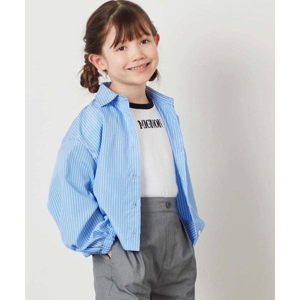 『タイムセール実施中』参考価格：3，489円発売時期：2024年02月コンディション：B（目立つ使用感なし）使用感が少ない、または気にならないアイテム袖：汚れ参考商品名：[120-130]クロップドシャツ参考品番：KJBEV-30029【商...