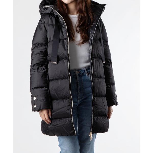 『タイムセール実施中』ZOZO問い合わせ番号:101233782ショップ:U-STREAM，ユーストリームブランド:HERNO，ヘルノ商品名:HERNO A-Shape DOWN JACKET IN SATIN ヘルノ Aシェイプ サテン ...