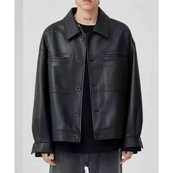 『タイムセール実施中』参考価格：5，500円発売時期：2024年10月コンディション：B（目立つ使用感なし）使用感が少ない、または気にならないアイテム全体的：汚れ参考商品名：合皮ショートジャケット参考品番：MG-24-2-2028-Y【商品...