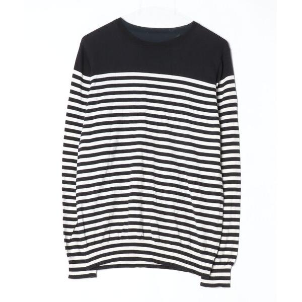 『タイムセール実施中』参考価格：26，400円発売時期：2020年01月コンディション：C（やや使用感あり）使用感があり、やや気になる傷や汚れがあるアイテム袖口：汚れ全体的：毛玉参考商品名：BORDERCREWNECKKNIT参考品番：UE...