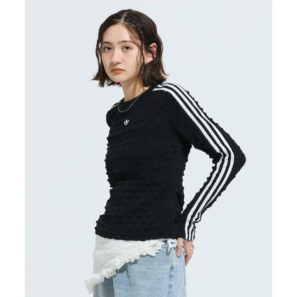 ZOZO問い合わせ番号:101264405ショップ:adidas，アディダスブランド:adidas，アディダス，adidas Originals，アディダスオリジナルス商品名:アディダス オリジナルス スリム ソリッド スパイク ニット ス...