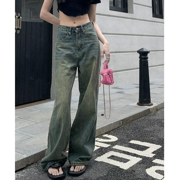 『セール実施中』ZOZO問い合わせ番号:101264759ショップ:REBALANCE，リバランスブランド:REBALANCE，リバランス商品名:ハイウェストワイドレッグデニムカテゴリ:パンツ>デニムパンツブランド品番:OF02544...