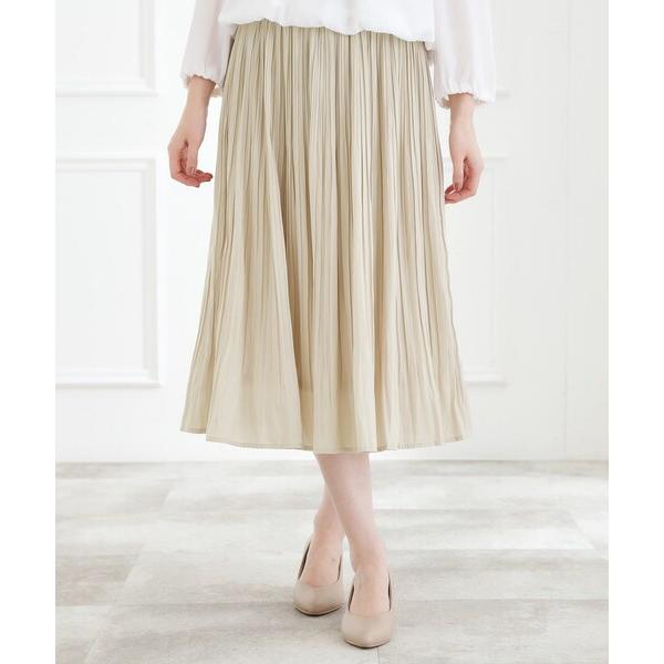 ZOZO問い合わせ番号:101275763ショップ:grove，グローブブランド:grove，グローブ商品名:【選べる着丈/ウエストゴム】ヴィンテージサテンプリーツスカート【手洗いOK】カテゴリ:スカート>スカートブランド品番:768...