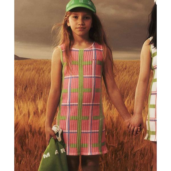 『タイムセール実施中』ZOZO問い合わせ番号:101280388ショップ:SPACCIO，スパッチョブランド:MARNI，マルニ商品名:MARNI(マルニ)Kids ＆ Junior チェックノースリーブワンピースカテゴリ:ワンピース/ドレ...