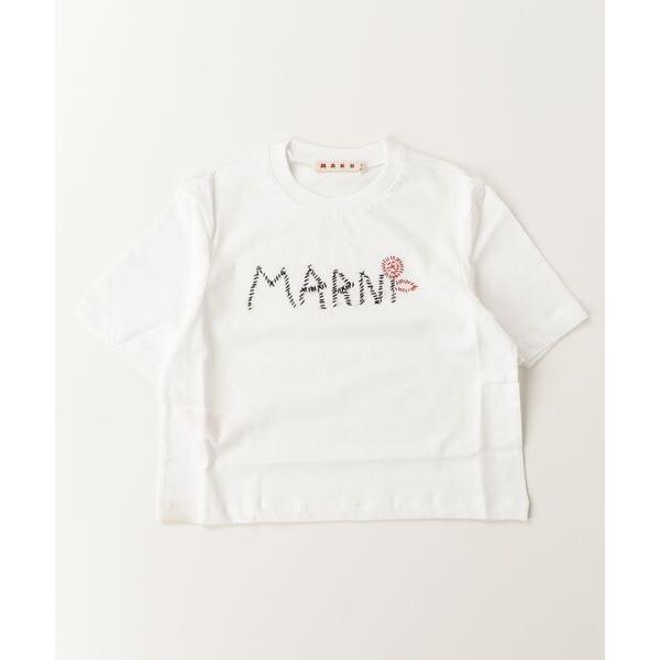 『タイムセール実施中』ZOZO問い合わせ番号:101280403ショップ:SPACCIO，スパッチョブランド:MARNI，マルニ商品名:MARNI(マルニ)Kids ＆ Junior ブランドロゴ半袖Tシャツカットソーカテゴリ:トップス&g...