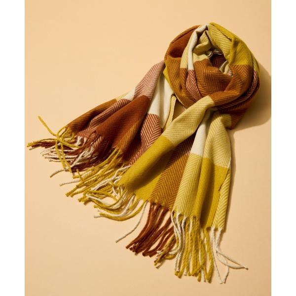 『セール実施中』ZOZO問い合わせ番号:101284675ショップ:salle de bal，サルデバルブランド:salle de bal，サルデバル商品名:ブロックチェックストール　QESA-149　QLIカテゴリ:ファッション雑貨&gt...