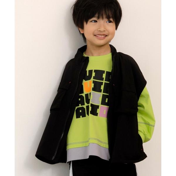 ZOZO問い合わせ番号:101285805ショップ:MAKE YOUR DAY，メイクユアデイブランド:MAKE YOUR DAY，メイクユアデイ商品名:ダブルジップナイロンベスト■80〜140cmカテゴリ:トップス>ベストブランド品...