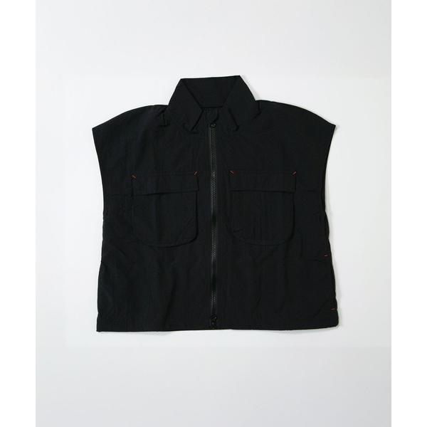 ZOZO問い合わせ番号:101285806ショップ:MAKE YOUR DAY，メイクユアデイブランド:MAKE YOUR DAY，メイクユアデイ商品名:ダブルジップナイロンベスト■150.160cmカテゴリ:トップス>ベストブランド...