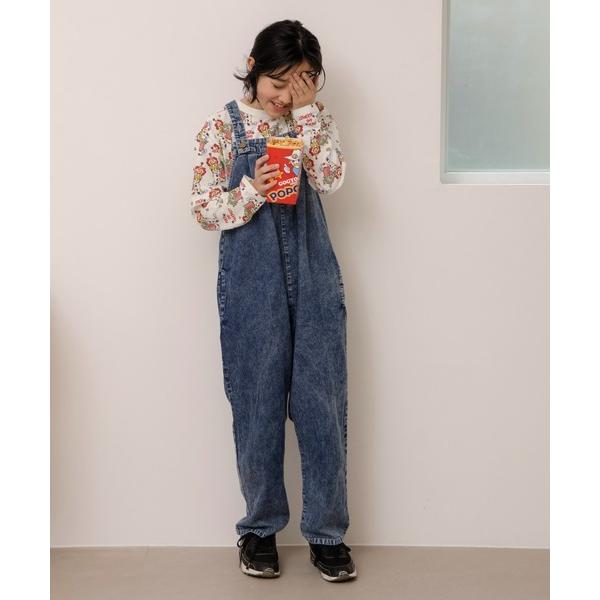 ZOZO問い合わせ番号:101285841ショップ:MAKE YOUR DAY，メイクユアデイブランド:MAKE YOUR DAY，メイクユアデイ商品名:ワイドサロペットパンツ■150.160cmカテゴリ:オールインワン・サロペット>...