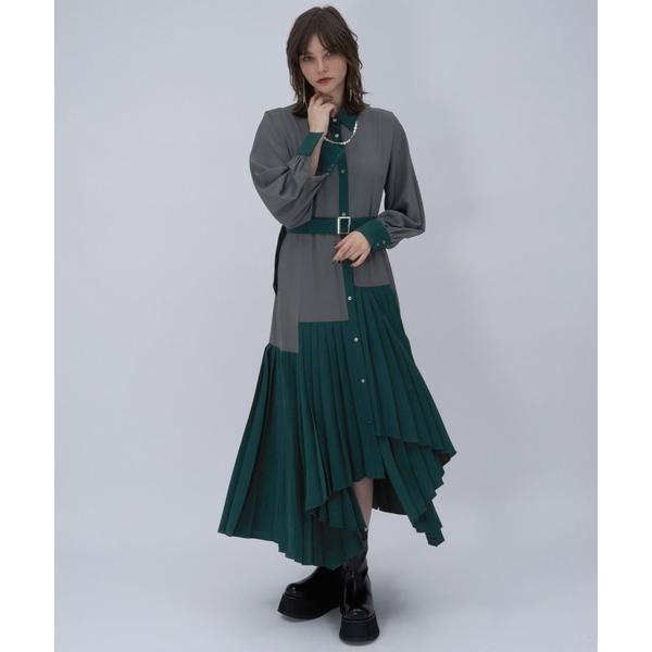 『タイムセール実施中』ZOZO問い合わせ番号:101286299ショップ:HARE，ハレブランド:HARE，ハレ商品名:プリーツイレヘムワンピースカテゴリ:ワンピース/ドレス>ワンピースブランド品番:630158素材:□ブラック09・...