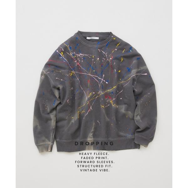 ZOZO問い合わせ番号:101317358ショップ:JOURNAL STANDARD，ジャーナルスタンダードブランド:JOURNAL STANDARD，ジャーナルスタンダード商品名:ドロッピング ペイント クルーネック スウェットカテゴリ:...