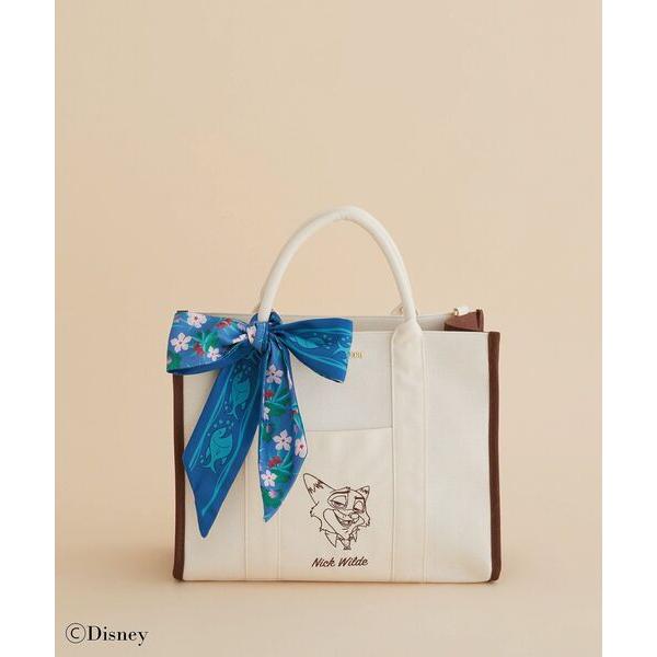 ZOZO問い合わせ番号:101317602ショップ:Maison de FLEUR，メゾン ド フルールブランド:Maison de FLEUR，メゾンドフルール商品名:Nick/スカーフ付きトートバッグカテゴリ:バッグ>ハンドバッグ...