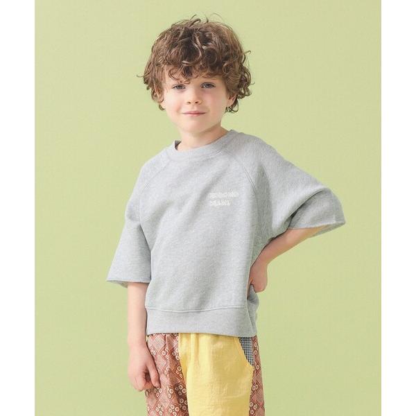 ZOZO問い合わせ番号:101317717ショップ:BEAMS WOMEN，ビームスウィメンブランド:こども ビームス，コドモビームス商品名:裏毛 七分袖 プルオーバー 2026SS（90〜140cm）カテゴリ:トップス>スウェットブ...