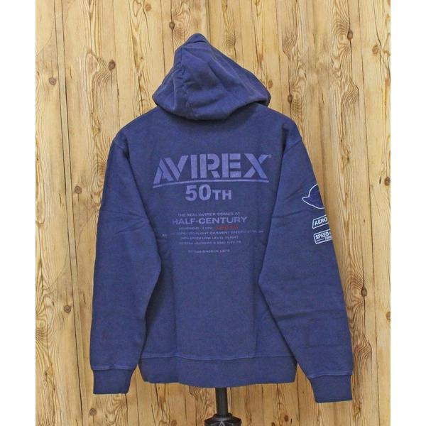 ZOZO問い合わせ番号:101317923ショップ:TopIsm，トップイズムブランド:AVIREX，アヴィレックス，TopIsm，トップイズム商品名:AVIREX 50th FADE WASH ZIP UP PARKAカテゴリ:トップス&...