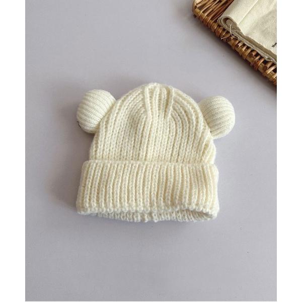 『タイムセール実施中』ZOZO問い合わせ番号:101317996ショップ:RiNc，リンクブランド:Bambin，ボンバン商品名:【 Bambin / ボンバン 】 くまみみ リブニットキャップ / ニット帽カテゴリ:帽子>ニットキャ...