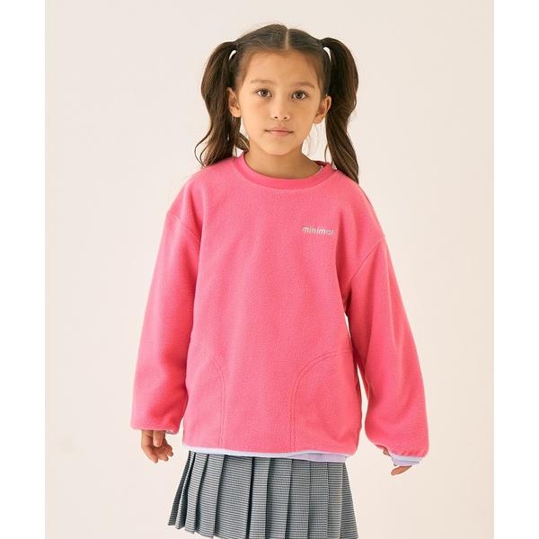 『セール実施中』ZOZO問い合わせ番号:101349315ショップ:petit main，プティマインブランド:minimal，ミニマル商品名:フリースプルオーバーカテゴリ:トップス>スウェットブランド品番:4354201素材:ポリエ...