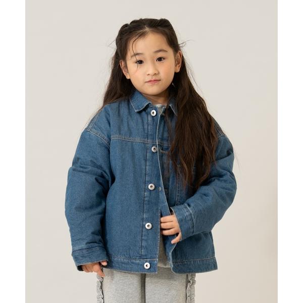 『セール実施中』ZOZO問い合わせ番号:101349324ショップ:petit main，プティマインブランド:and D. petit main，アンドディープティマイン商品名:キルトデニムジャケット【セットアップ可】カテゴリ:ジャケット...