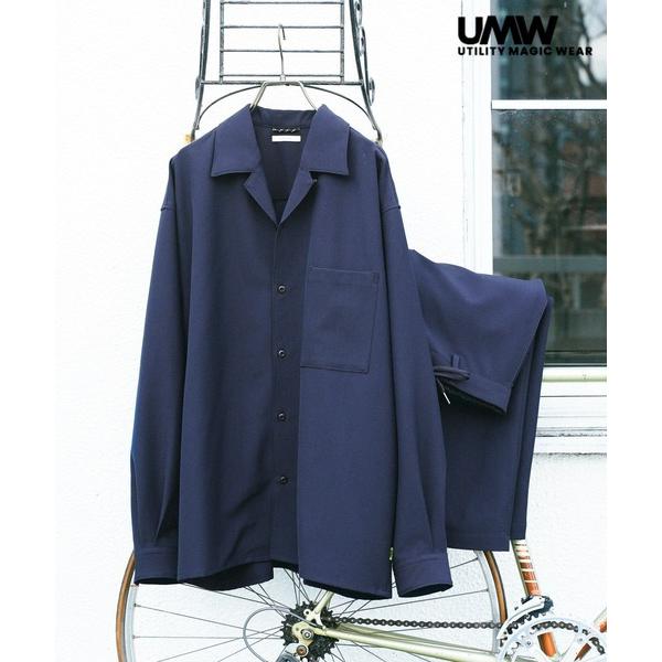 『セール実施中』参考価格：6，600円発売時期：2024年02月コンディション：B（目立つ使用感なし）使用感が少ない、または気にならないアイテムすそ周り：汚れ参考商品名：[セットアップ可]UMW長袖シャツ 【UVケア・ストレッチ・イージーケ...