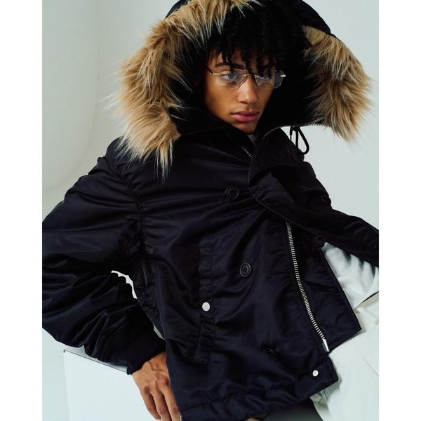 ZOZO問い合わせ番号:101381176ショップ:HIKA，ヒカブランド:ADAM PATEK，アダムパテック，HIKA，ヒカ商品名:【ADAMPATEK/アダムパテック】N2B＆N3B mix design jacketカテゴリ:ジャケ...