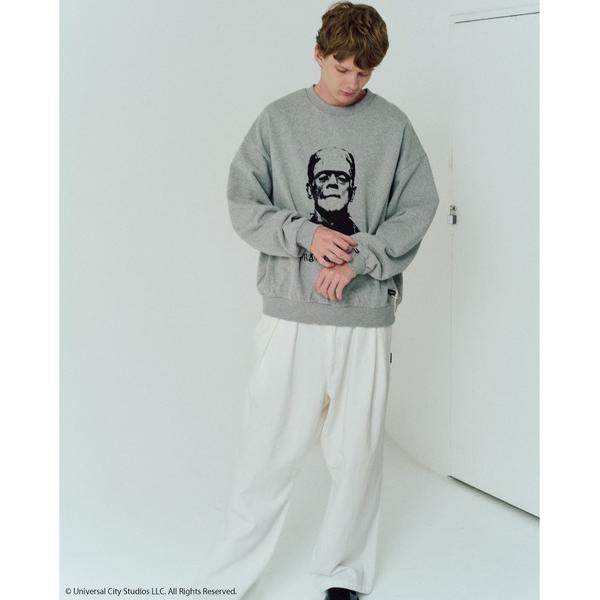 ZOZO問い合わせ番号:101382052ショップ:HIKA，ヒカブランド:ADAM PATEK，アダムパテック，HIKA，ヒカ商品名:【ADAMPATEK/アダムパテック】Frankenstein portrait crewneck スウ...